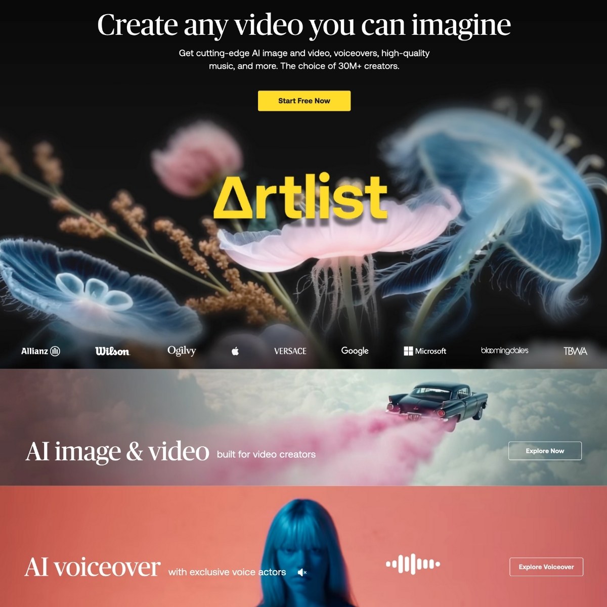 AI Image, Video, and Voice Tools for Video Creators