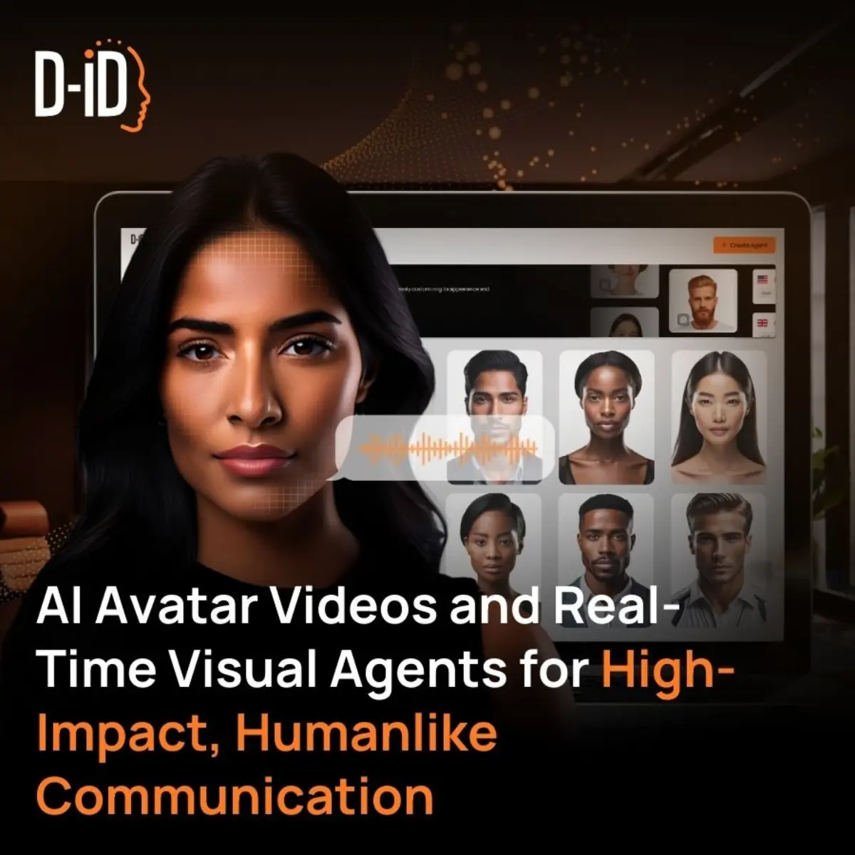 D-ID: AI Video Generation and Interactive Avatar Agents
