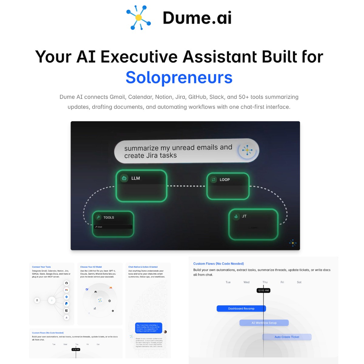 Dume.ai: A Unified AI Assistant for Smarter Workflows