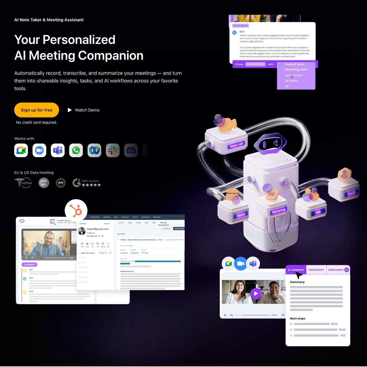 MeetGeek: AI Transcription and Summary Tool for Video Meetings